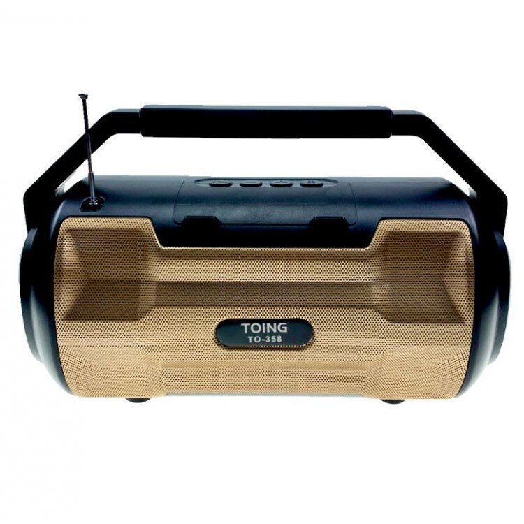 Boxa portabila bass cu lanterna, incarcare solar si electric, TO-358 ...