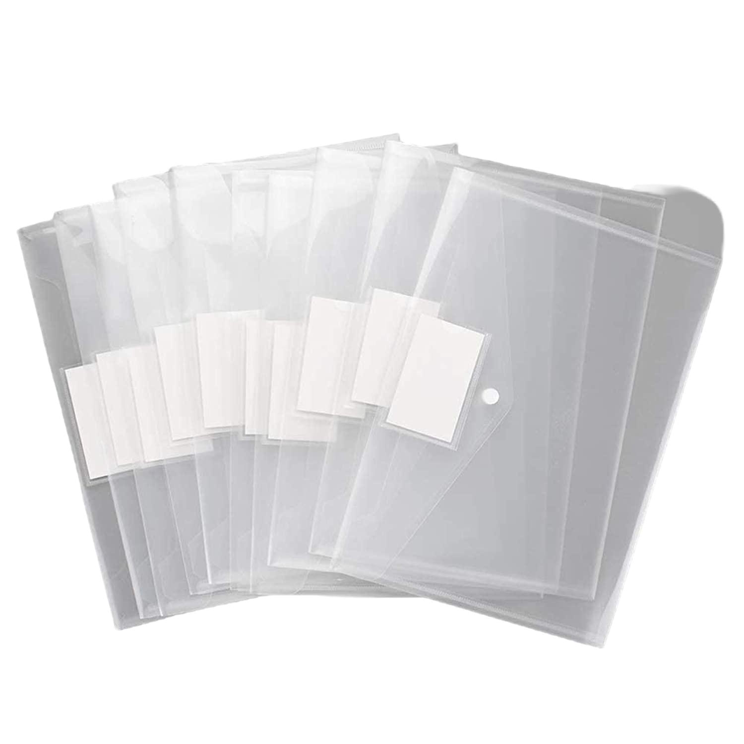 Set 10 dosare A4, Plastic, Transparent - eMAG.ro