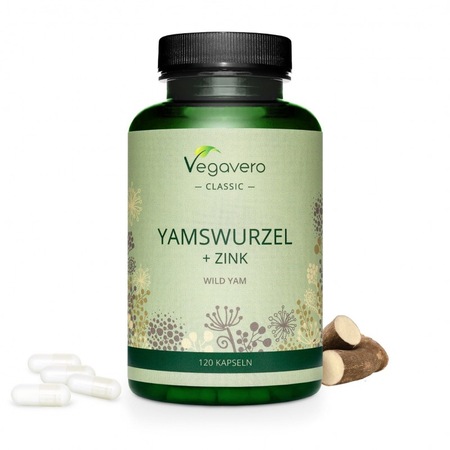Supliment alimentar, Vegavero, Wild Yam Root, 120 Capsule, Ignama ...