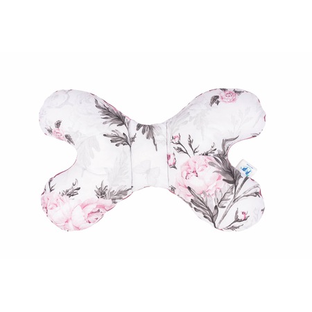 Perna fluture Pink Flowers cu catifea - eMAG.ro