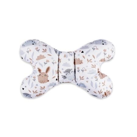 Perna fluture Forest Friends cu catifea gri - eMAG.ro