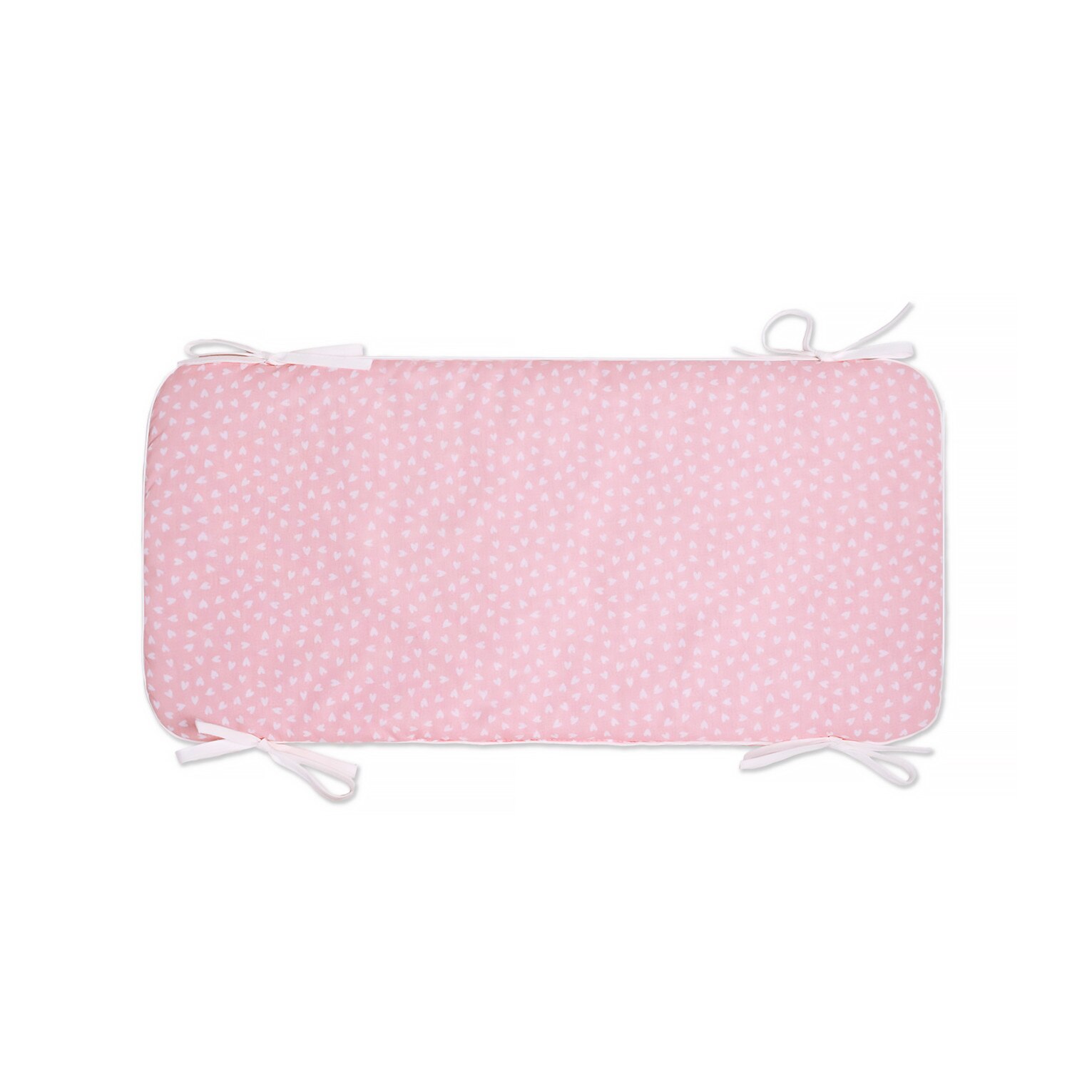 Protectie pentru patut, Bumbac, 60x30 cm, Roz - eMAG.ro