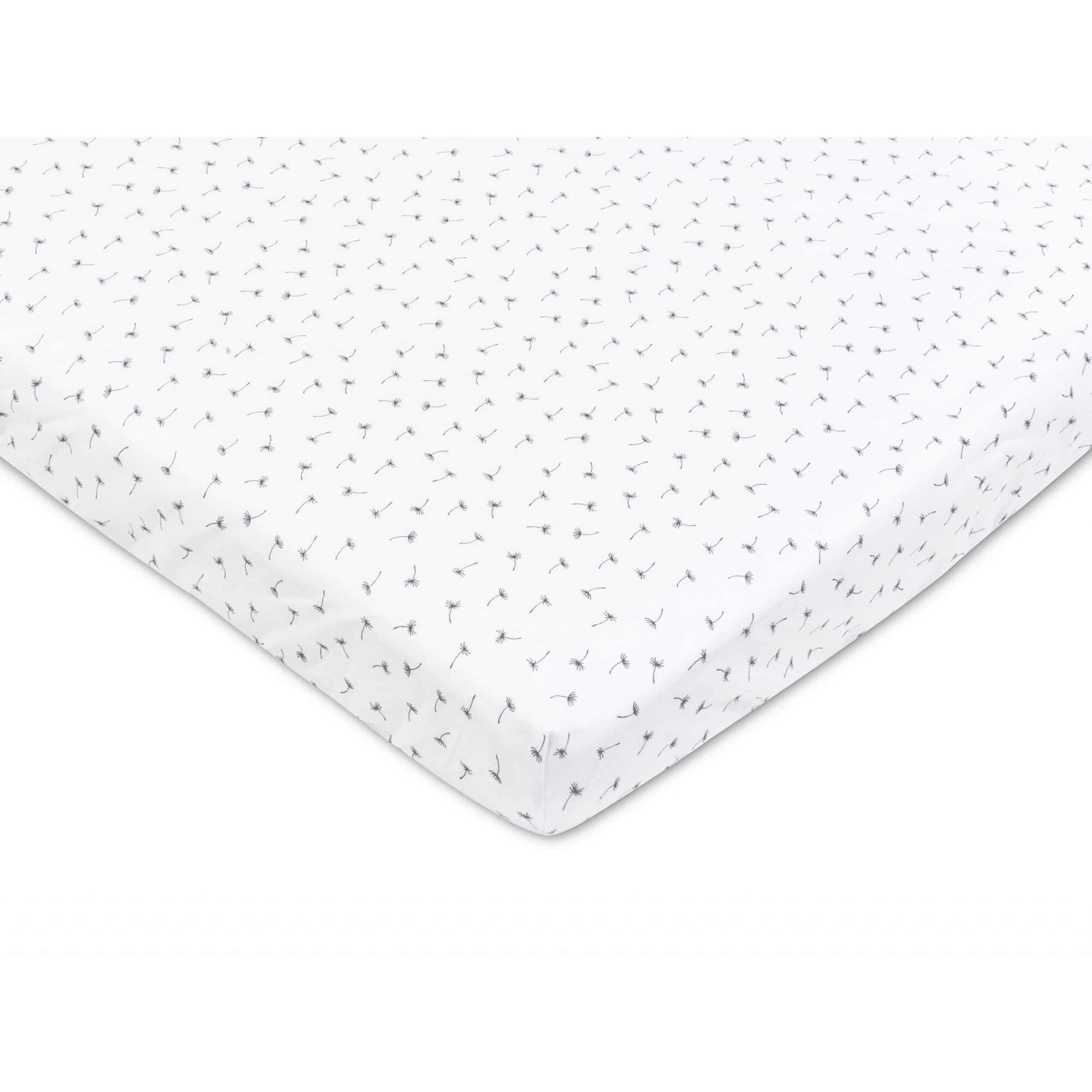 Cearceaf cu banda elastica, Bumbac, 60x120 cm, Alb - eMAG.ro