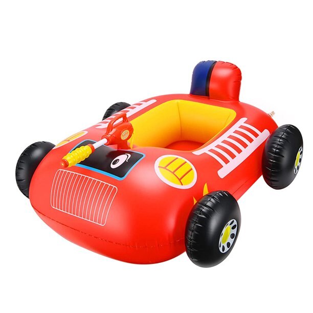 Barca gonflabila tip Masinuta cu pistol de apa 77x85 cm - eMAG.ro