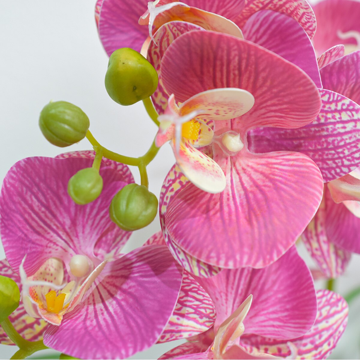 Orhidee cu aspect natural, 30 cm, Naimeed D4853, Roz - eMAG.ro