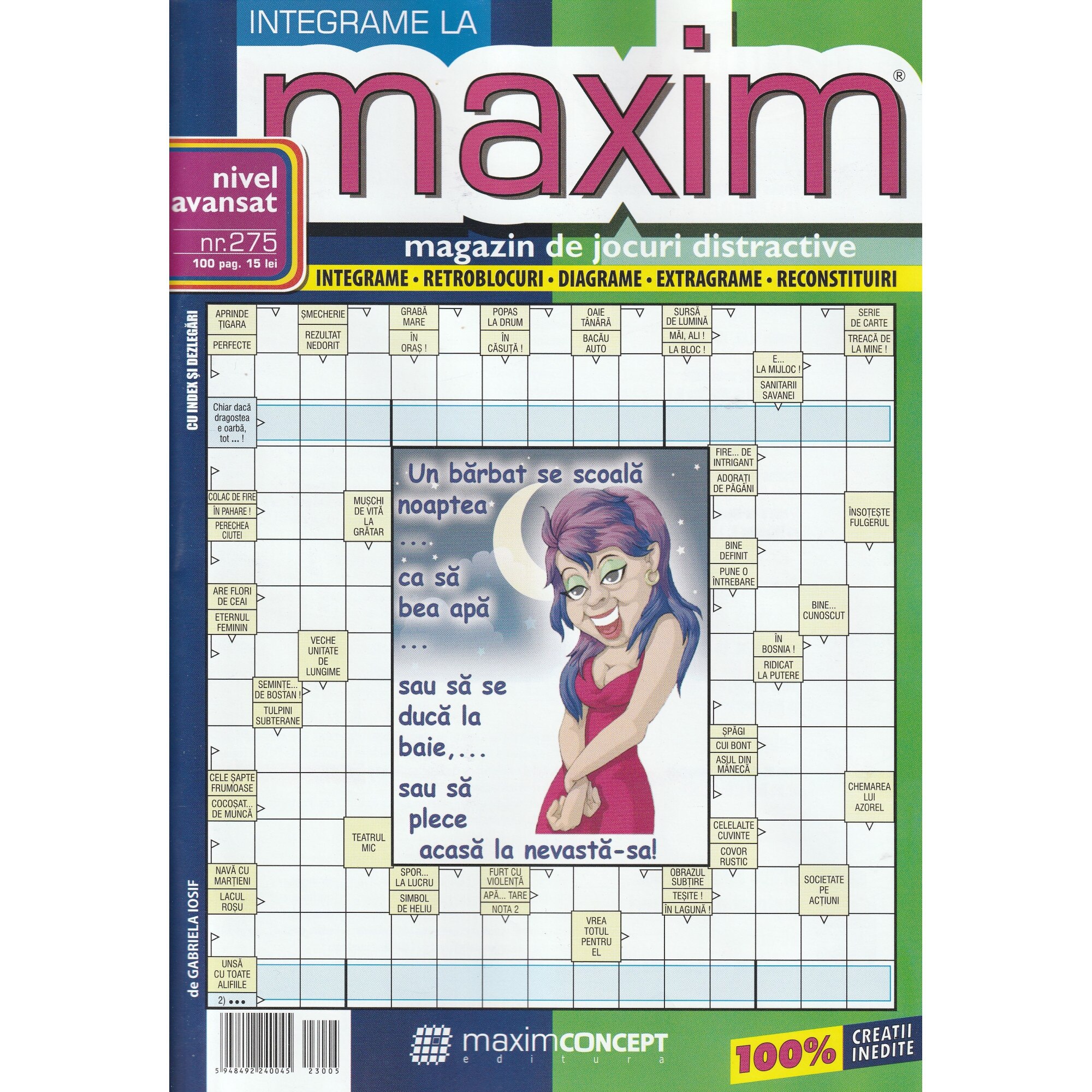 Integrame la Maxim nr.275 - nivel avansat - eMAG.ro