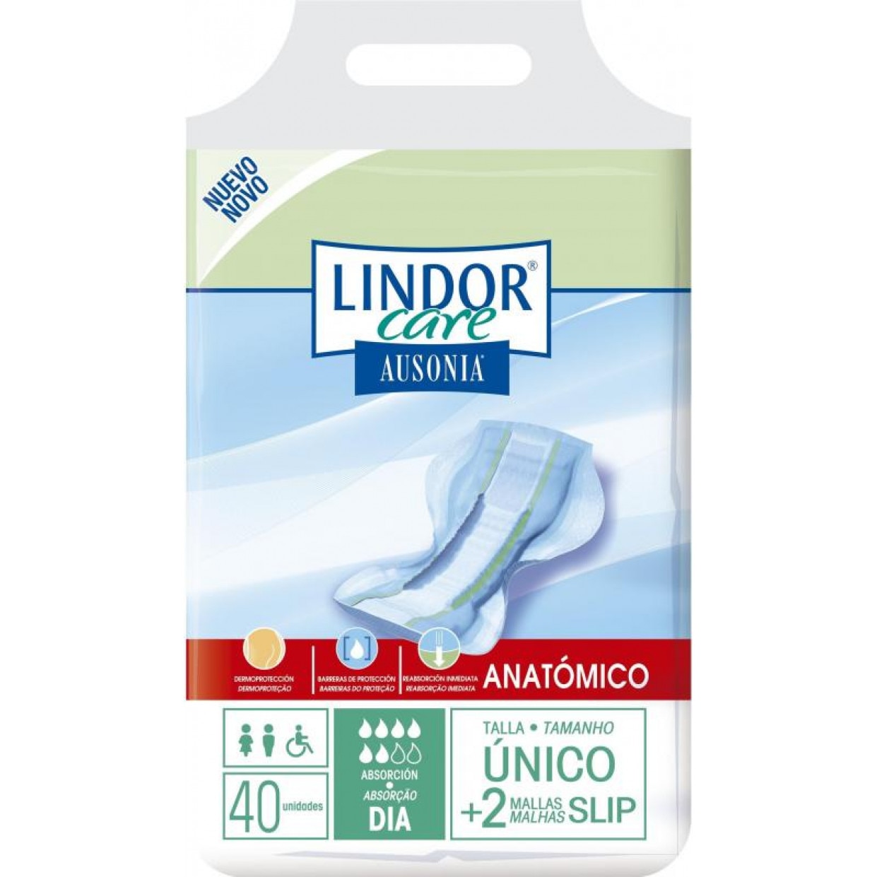 Absorbant pentru incontinenta urinara severa, LINDOR, 40 buc - eMAG.ro