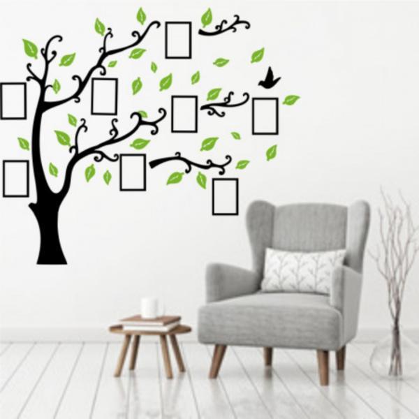 Sticker Autocolant Copac cu 7 Rame Foto Mari pentru Decoare Pereti cu ...