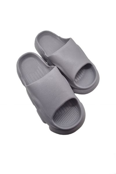 Papuci pentru barbati, Casual, Spuma EVA, Gri, Marime 40-41, 24.5cm ...