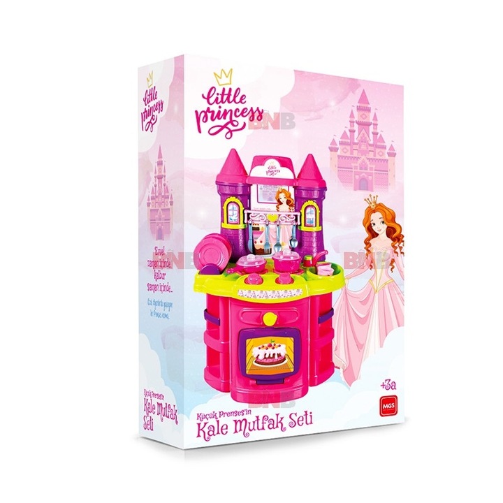 Bucatarie castel pentru fetite Little Princess Roz - eMAG.ro