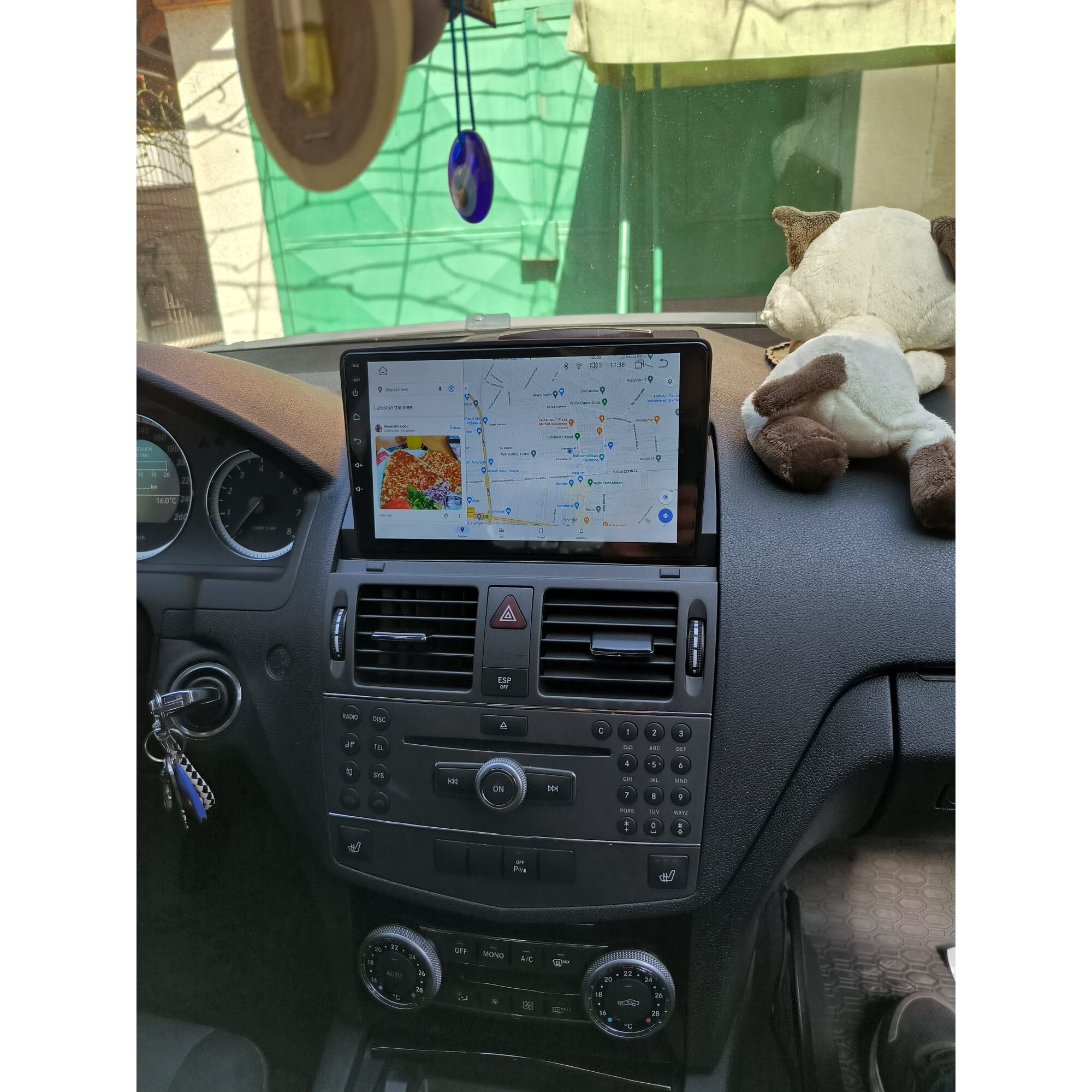 Mercedes C class W204 Internet Waze, YouTube, GPS, Wi Fi, Usb ...