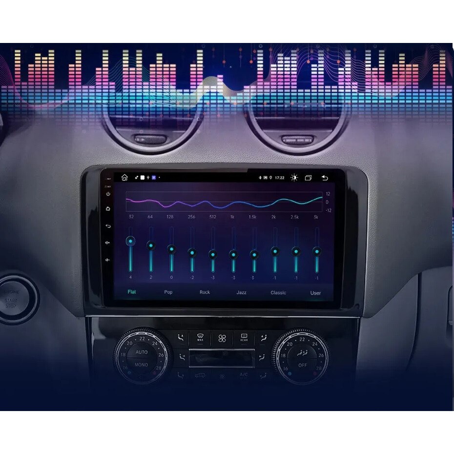 Navigatie Mercedes ML W164 2005-2012, Mercedes GL X164, Android 12, 1GB ...