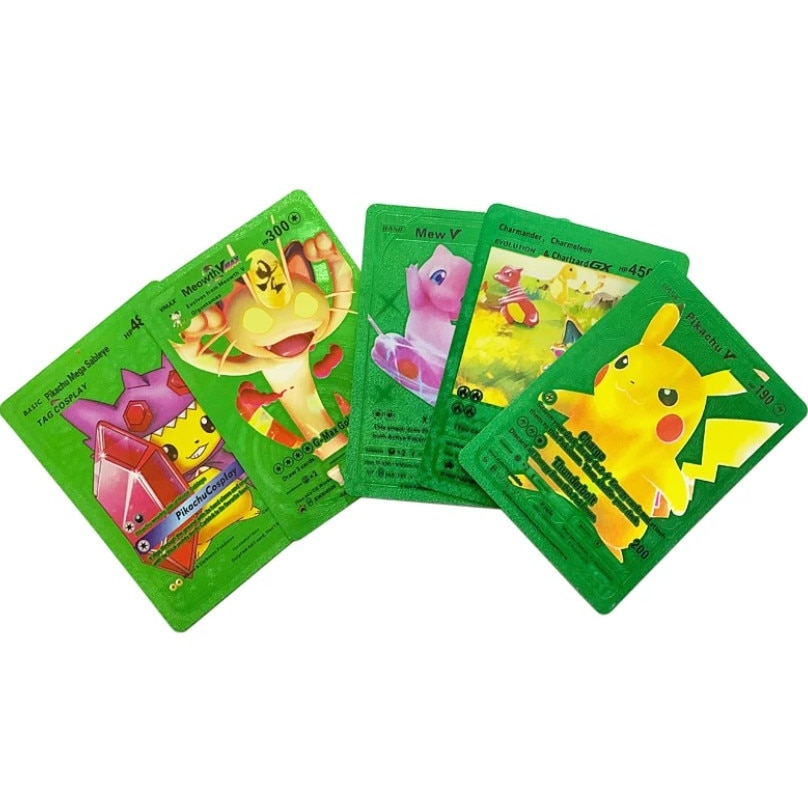 Set 50 carti aleatorii Pokemon, Rainbow Collections VMAX - eMAG.ro
