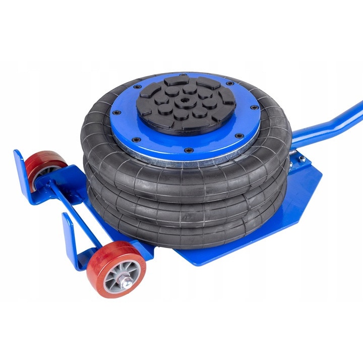 Cric auto pneumatic de ridicare 3T tip perna tripla de aer Inaltime ...