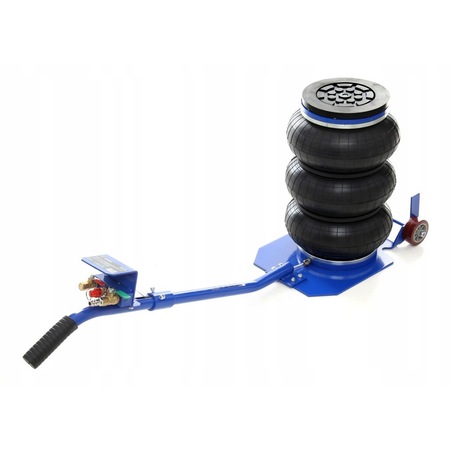 Cric auto pneumatic de ridicare 3T tip perna tripla de aer Inaltime ...