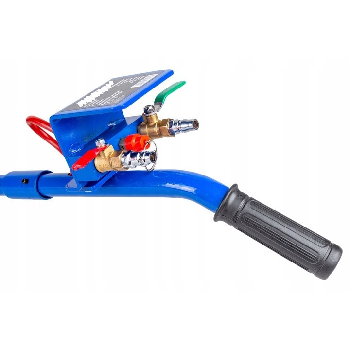 Cric auto pneumatic de ridicare 3T tip perna tripla de aer Inaltime ...