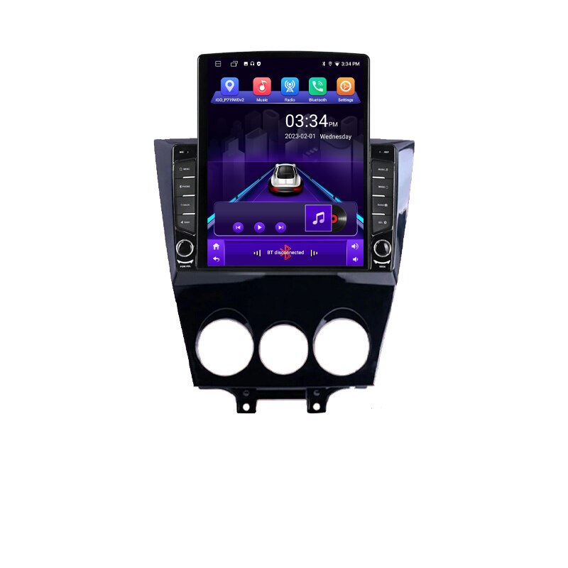 Navigatie dedicata Mazda RX8 2003-2008 ecran tip TESLA 9.7" cu Android ...