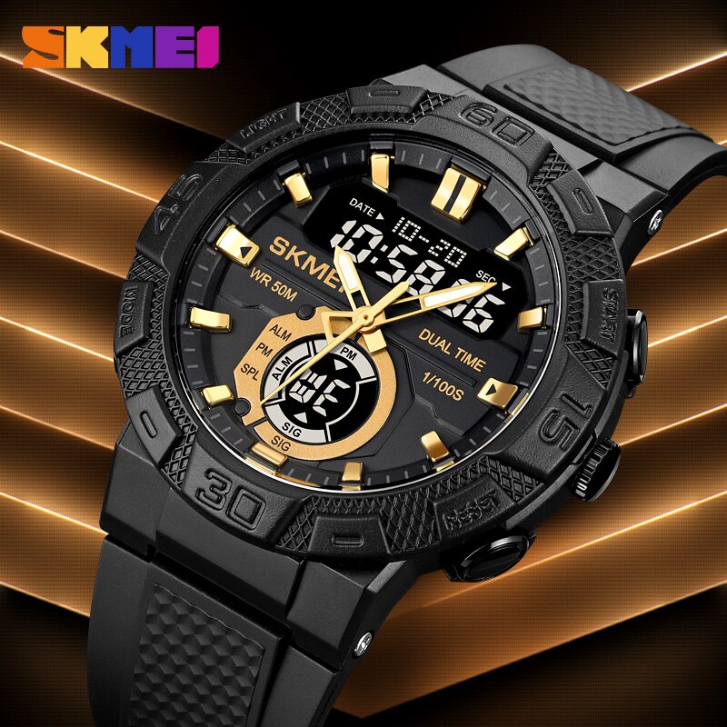 Ceas barbatesc de mana Skmei Sport Casual Fashion Digital Quartz ...