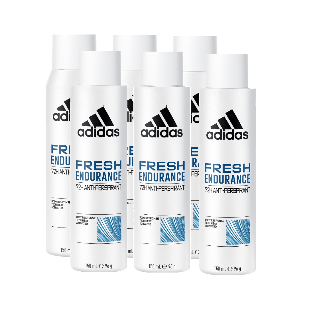 Set 6 x Antiperspirant Adidas Fresh Endurance 72h, 150 ml - eMAG.ro