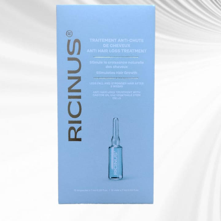 RICINUS ampulla kezelés a haj dúsítására és regenerálására 12 x 7 ml ...