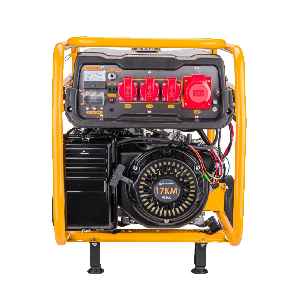 Generator de curent pe benzina 7.5 kw, 2 in 1, monofazic si trifazic ...