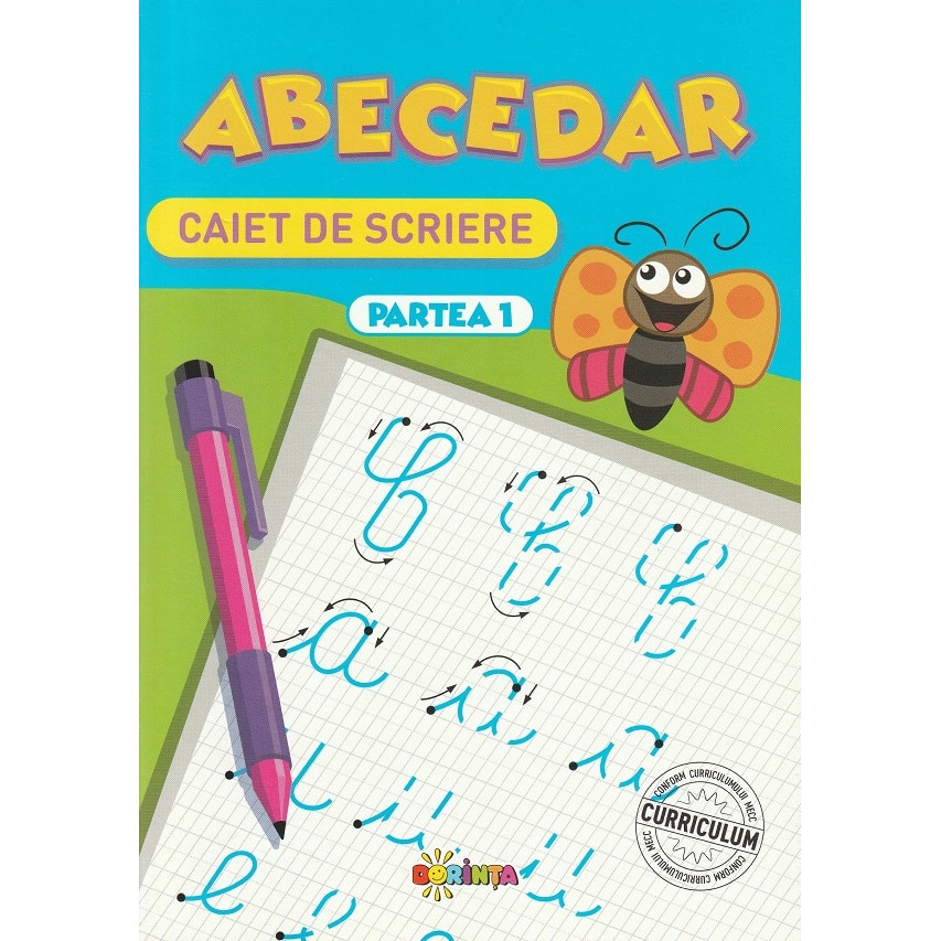Abecedar. Caiet De Scriere. Partea 1 - eMAG.ro