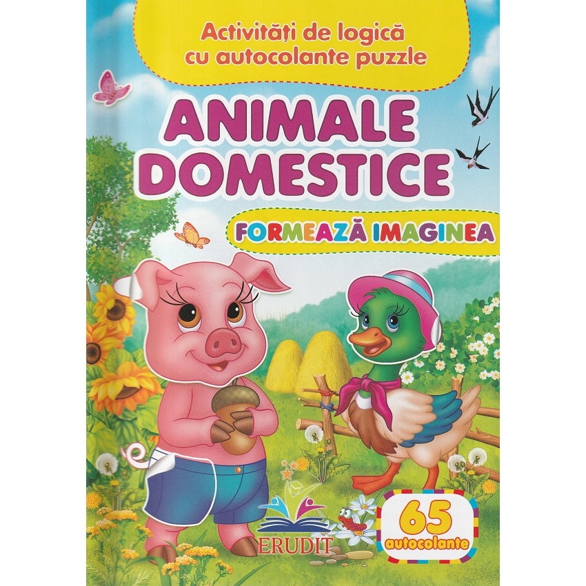 Formeaza Imaginea. Animale Domestice + 65 Autocolante - eMAG.ro