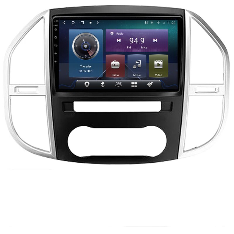 Navigatie dedicata Mercedes Vito w447 2016- Android radio gps internet ...