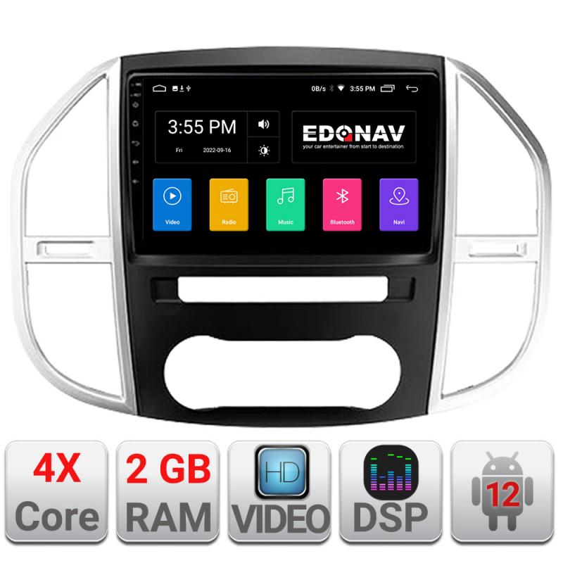 Navigatie dedicata Mercedes Vito w447 2016- Android radio gps internet ...