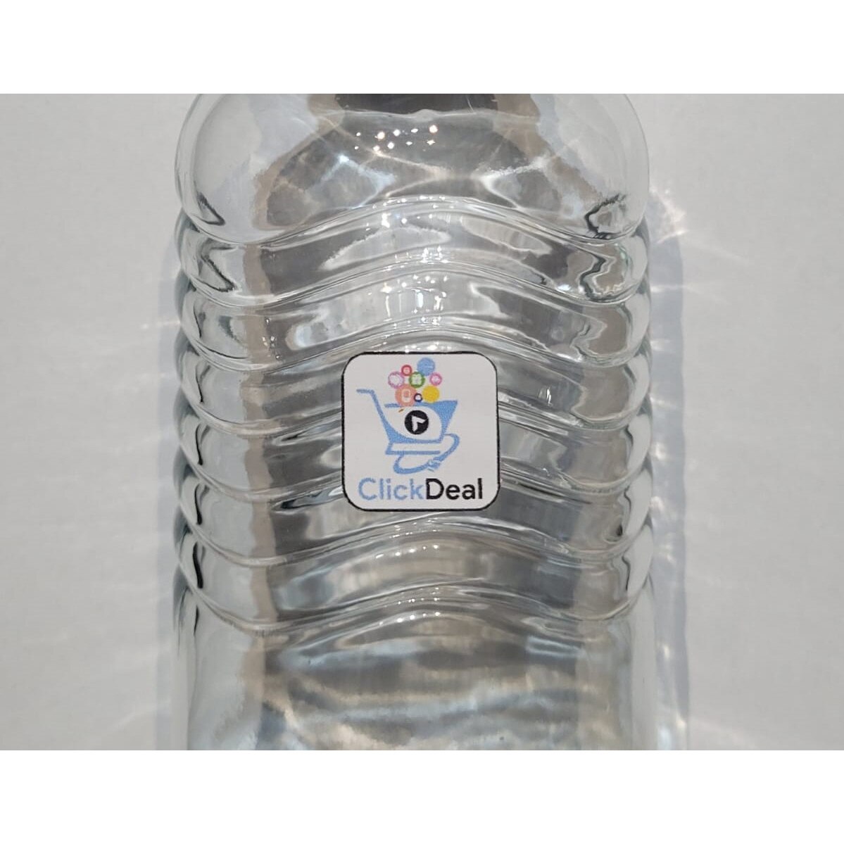 Sticla de apa transparenta cu model, 550 ml - eMAG.ro