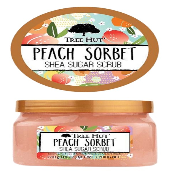 Crema Exfolianta Peach sorbet Shea sugar scrub Tree Hut, 510g - eMAG.ro