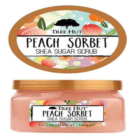 Crema Exfolianta Peach sorbet Shea sugar scrub Tree Hut, 510g - eMAG.ro
