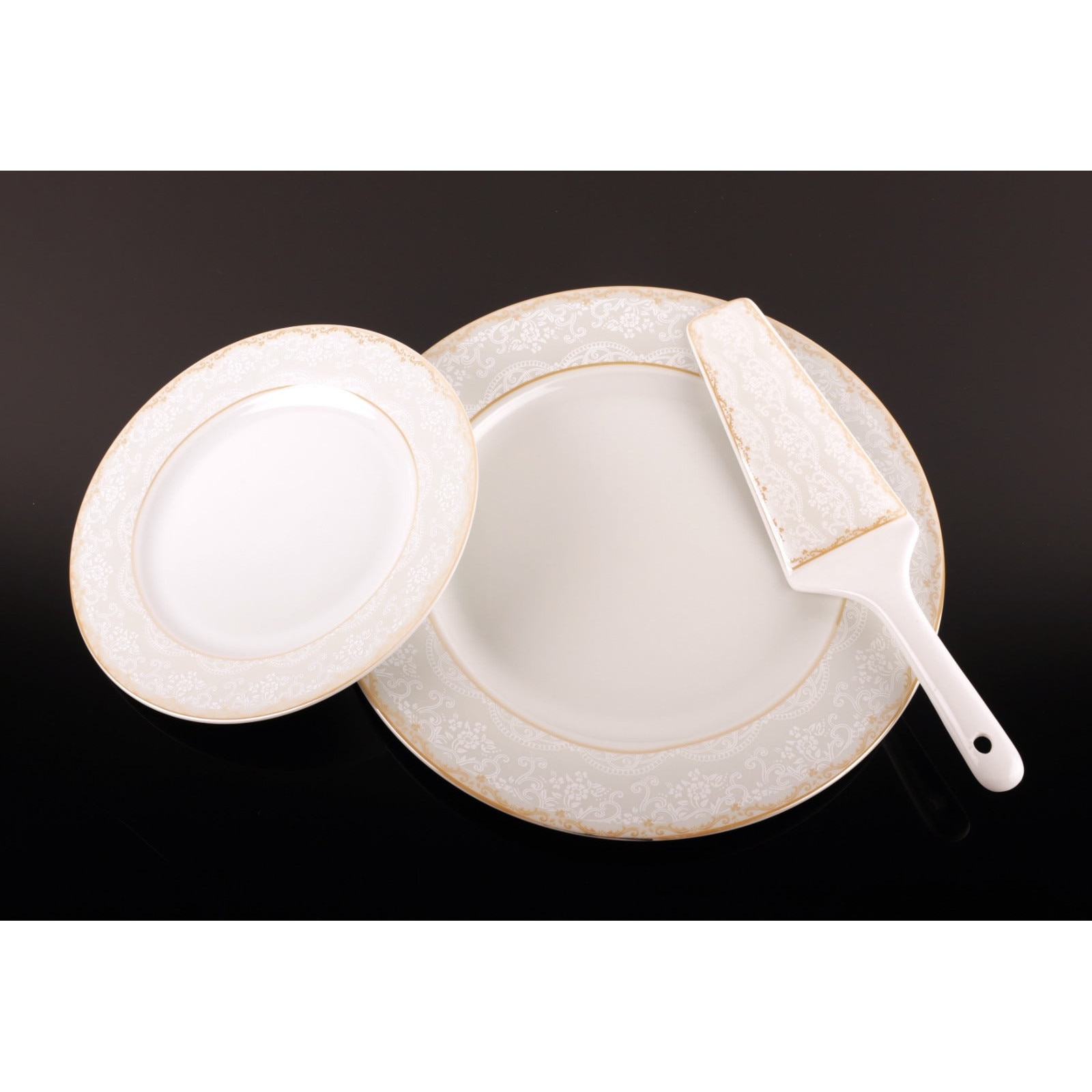 Set de tort MALOOKI, 8 piese model romanesc 008G - eMAG.ro