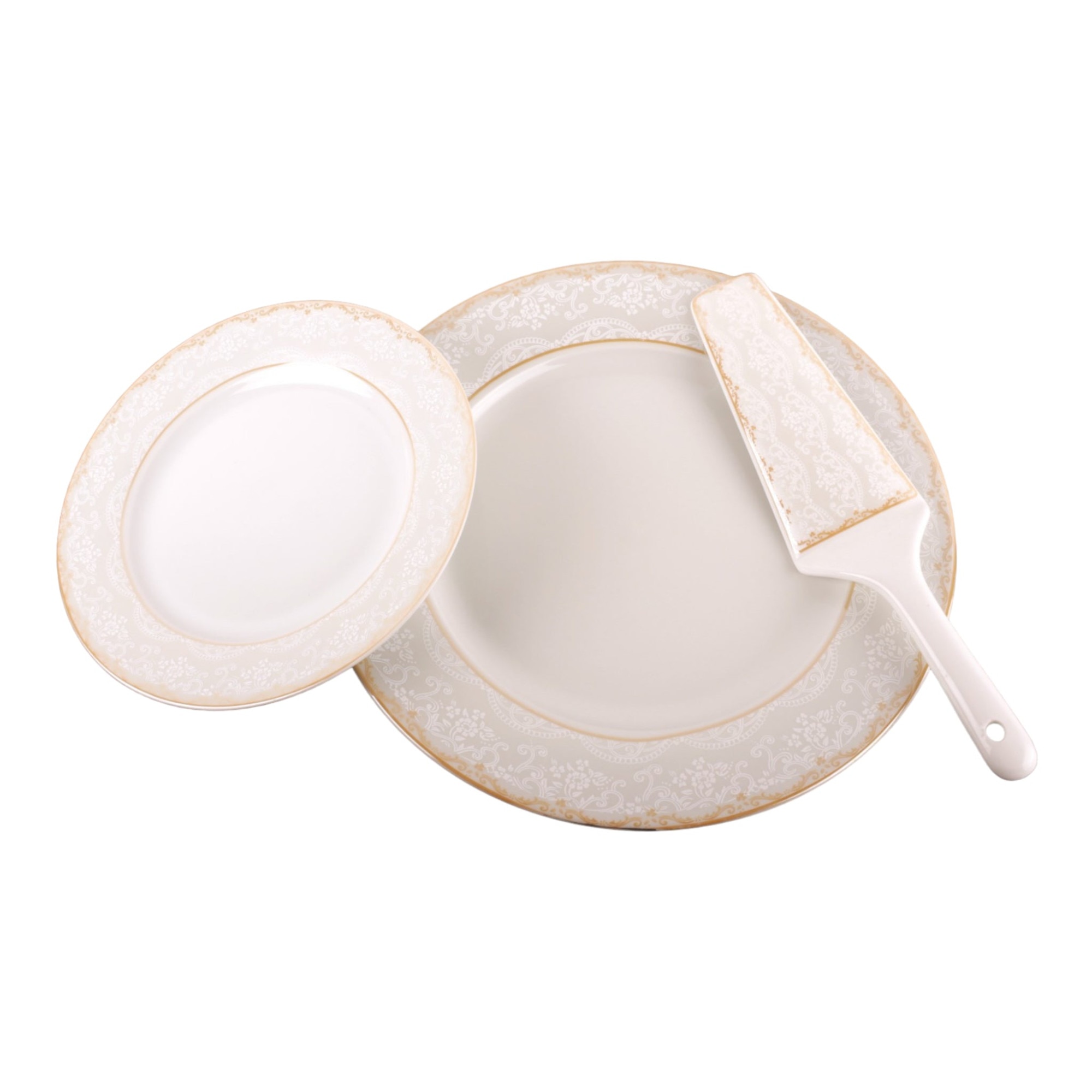 Set de tort MALOOKI, 8 piese model romanesc 008G - eMAG.ro