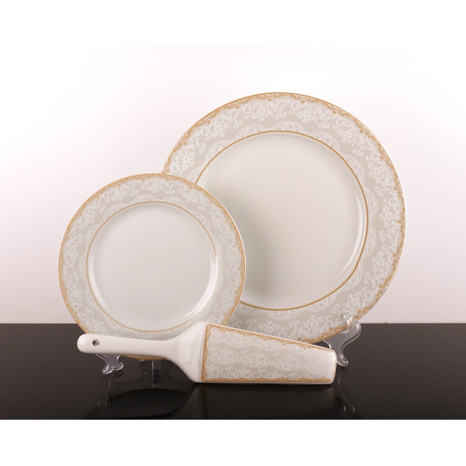 Set de tort MALOOKI, 8 piese model romanesc 008G - eMAG.ro
