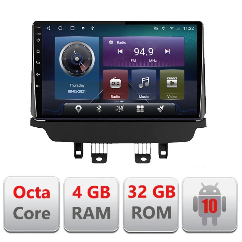 Navigatie dedicata Mazda CX-3 Mazda 2 2014-2020 Android radio gps ...
