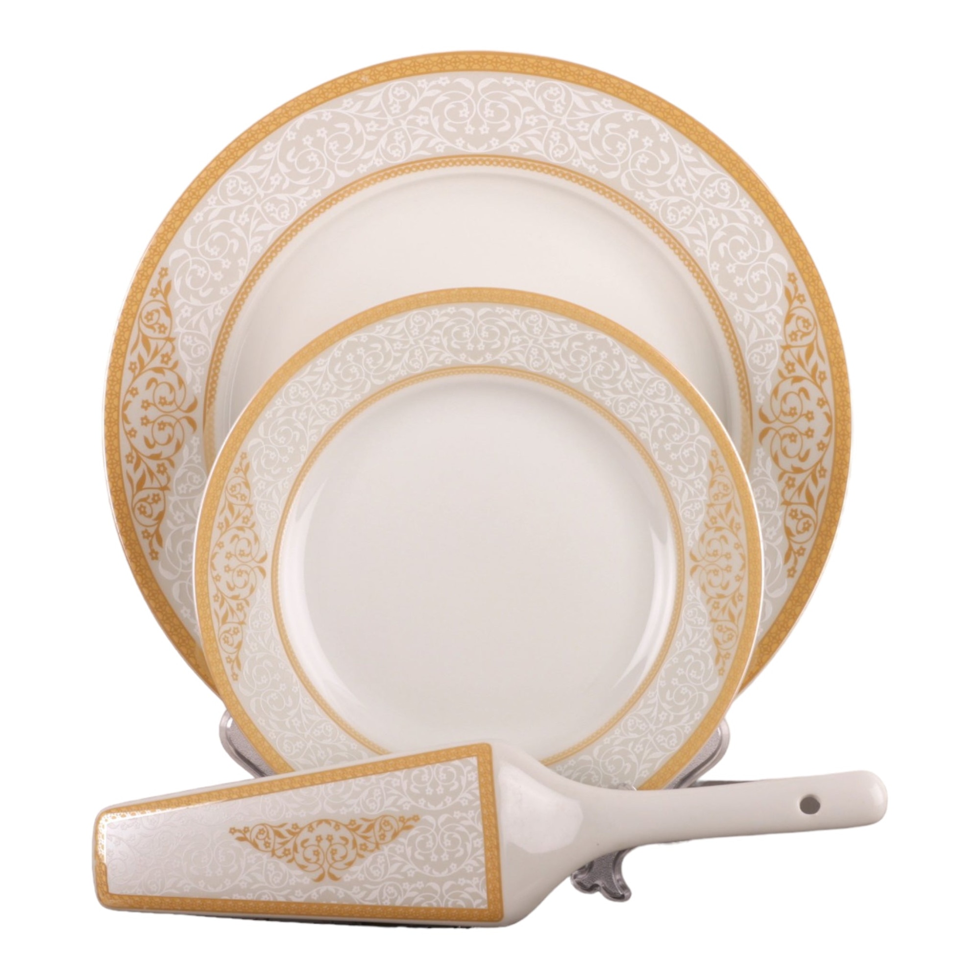 Set de tort MALOOKI, 8 piese model romanesc 024G - eMAG.ro