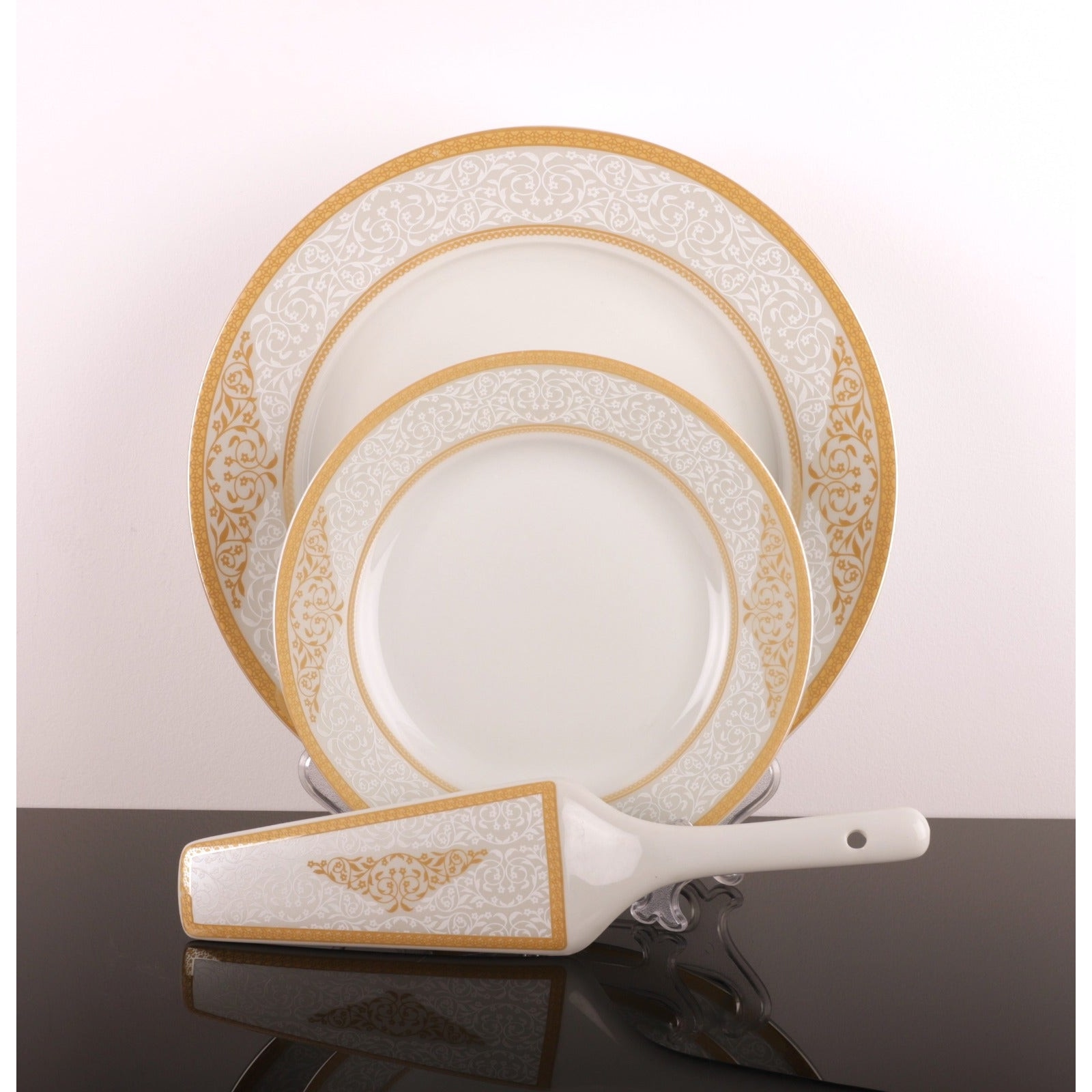 Set de tort MALOOKI, 8 piese model romanesc 024G - eMAG.ro