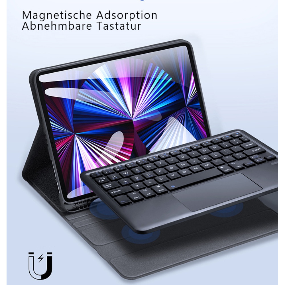 Tastatura pentru tableta, Compatibil cu iPad 12.9 Inch, Negru - eMAG.ro