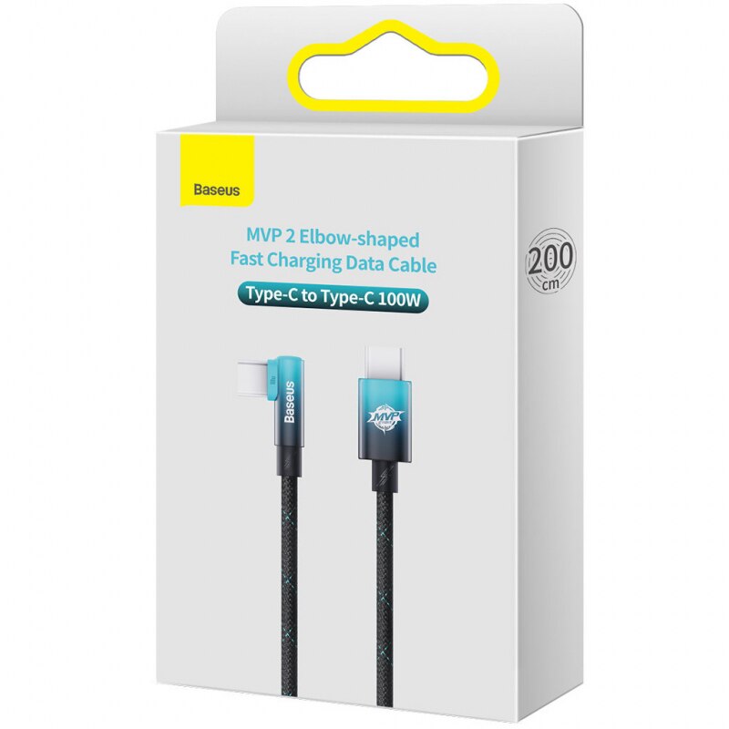 Baseus táp- és adatkábel, MVP 2, gyorstöltés, USB Type-C – USB Type-C ...