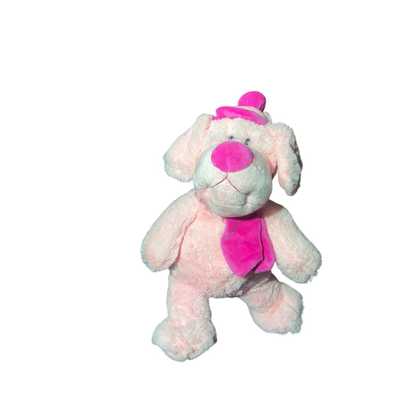 Jucarie de plus Catel cu fundita Roz, 30Cm, Roz - eMAG.ro