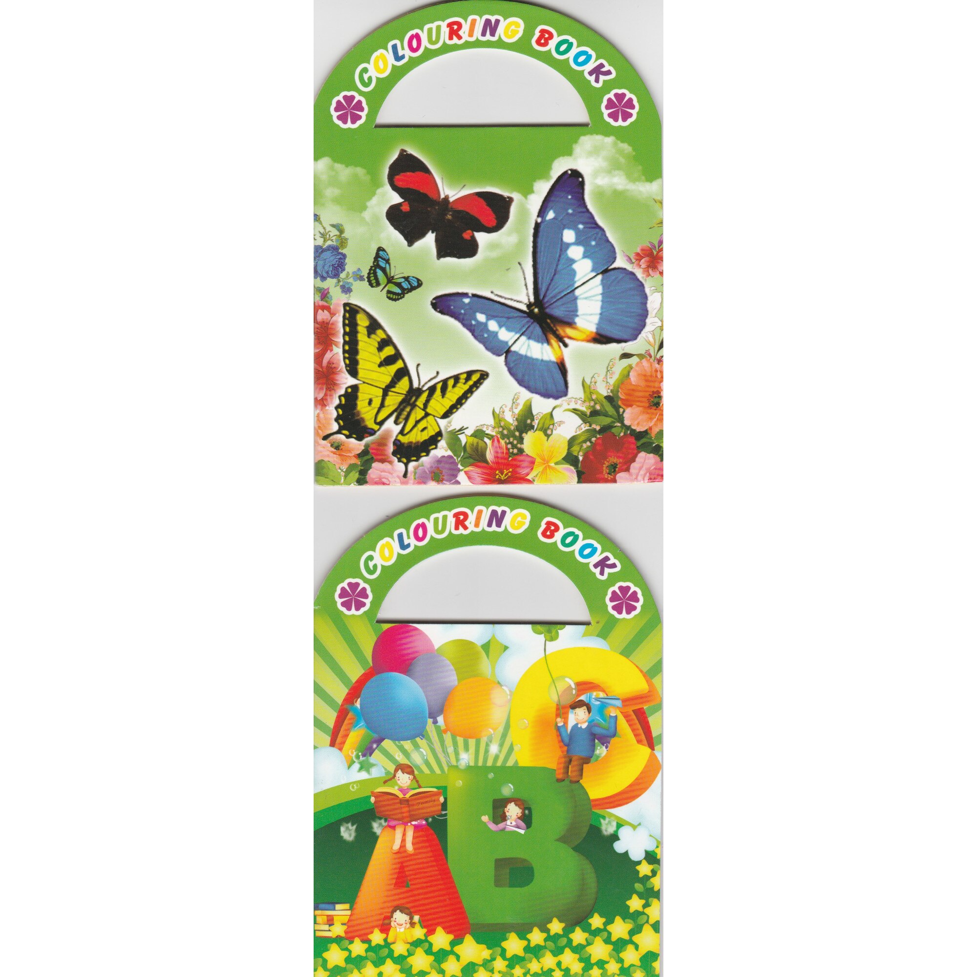 Книжка за оцветяване със стикери 9cmx13cm опаковка 4 бр оп Emag Bg
