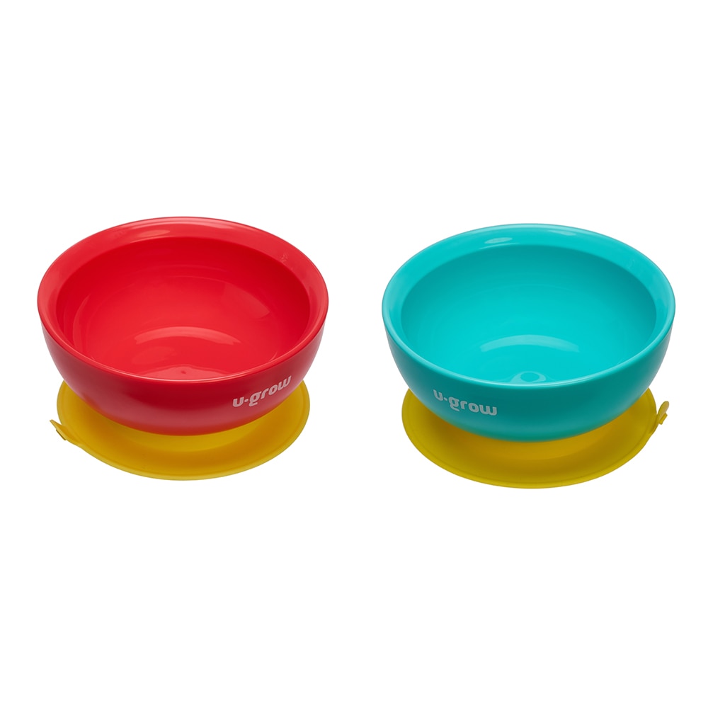 Set 2 boluri cu ventuza, 340 ml, U-grow - eMAG.ro