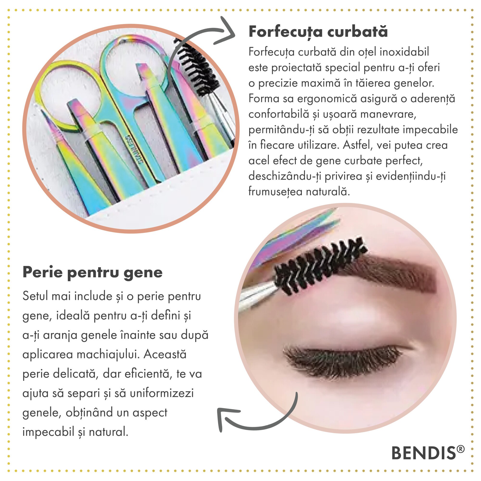 Set de 4 pensete profesionale de inalta precizie, forfecuta curbata din ...