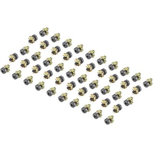 Set 50 Suruburi + Piulite + Saibe dulap rack, Renkforce, M6 x 16 mm ...