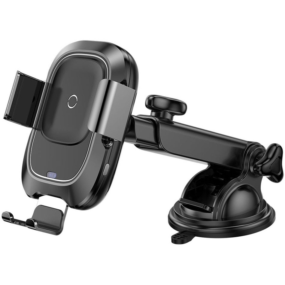 Suport Auto Wireless Charger Baseus, Smart, Black - eMAG.ro