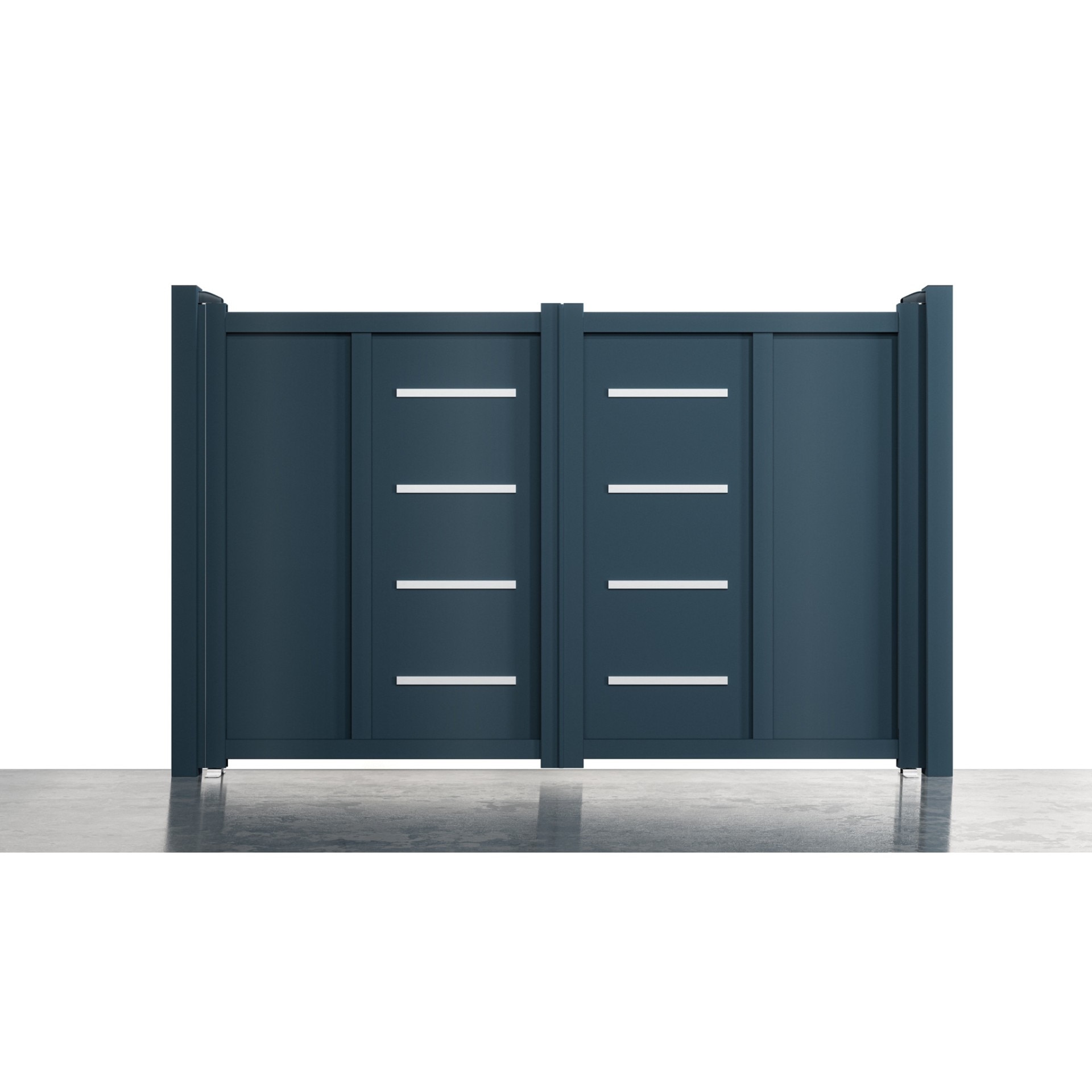 Poarta auto metalica din aluminiu, Virtuoso, prefabricat, model Thor ...