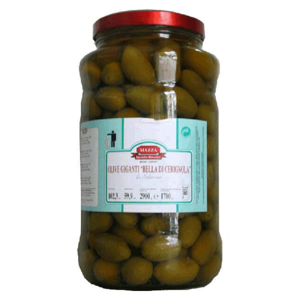 Masline Verzi Gigant, Mazza, 2900 g - eMAG.ro