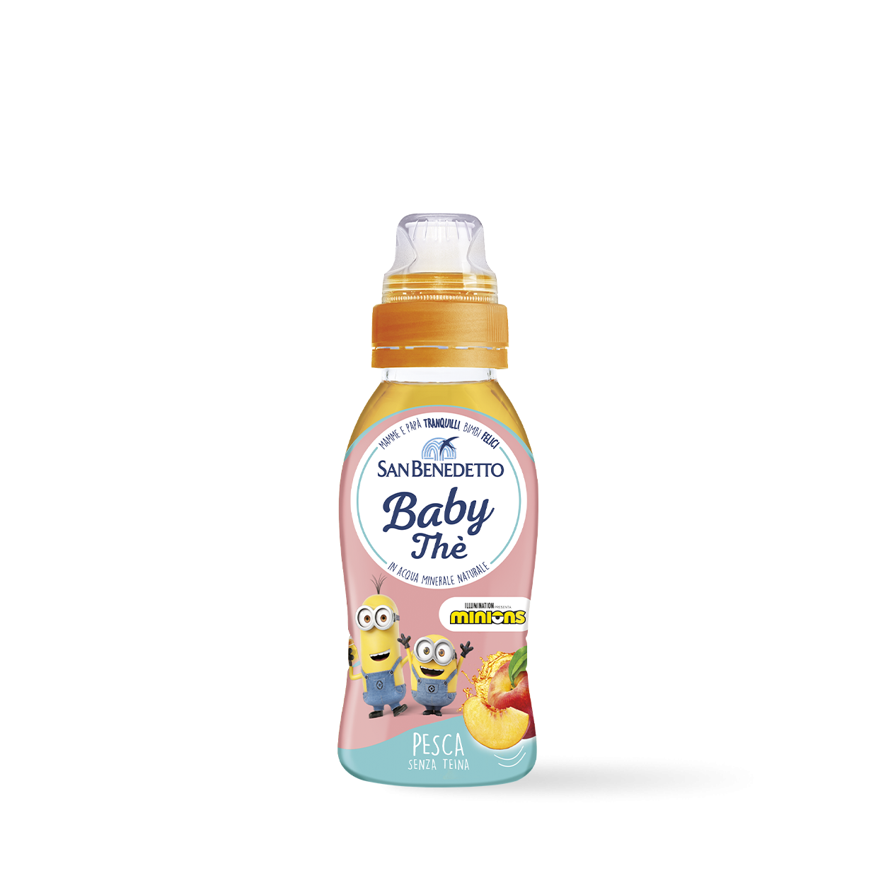 Ceai de piersici deteinat, San Benedetto Baby, pentru copii, 0.25 l ...