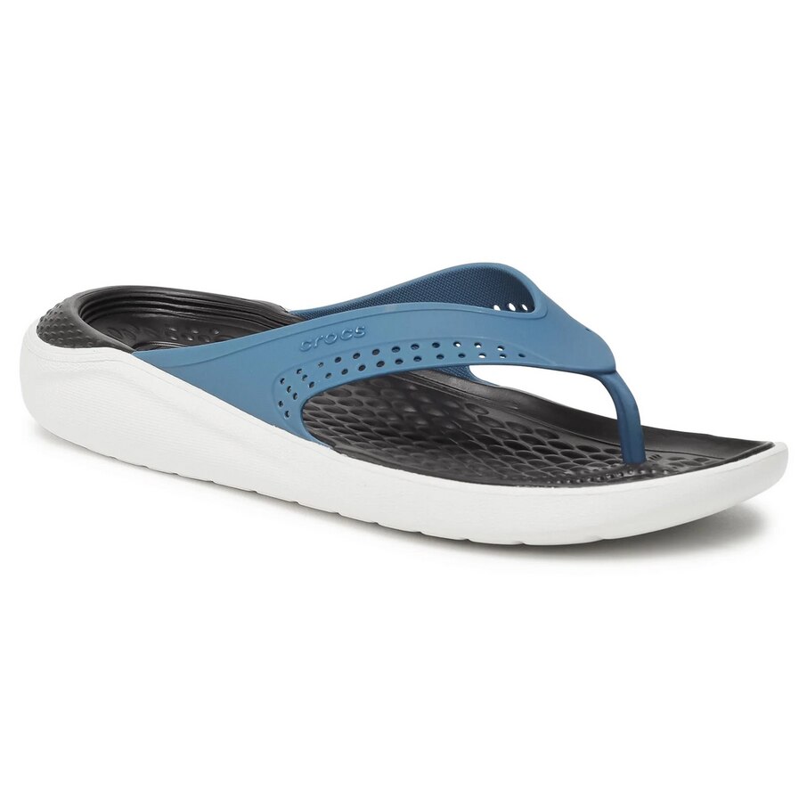 Slapi, Crocs, Sintetic, Albastru, 48.5 EU - eMAG.ro